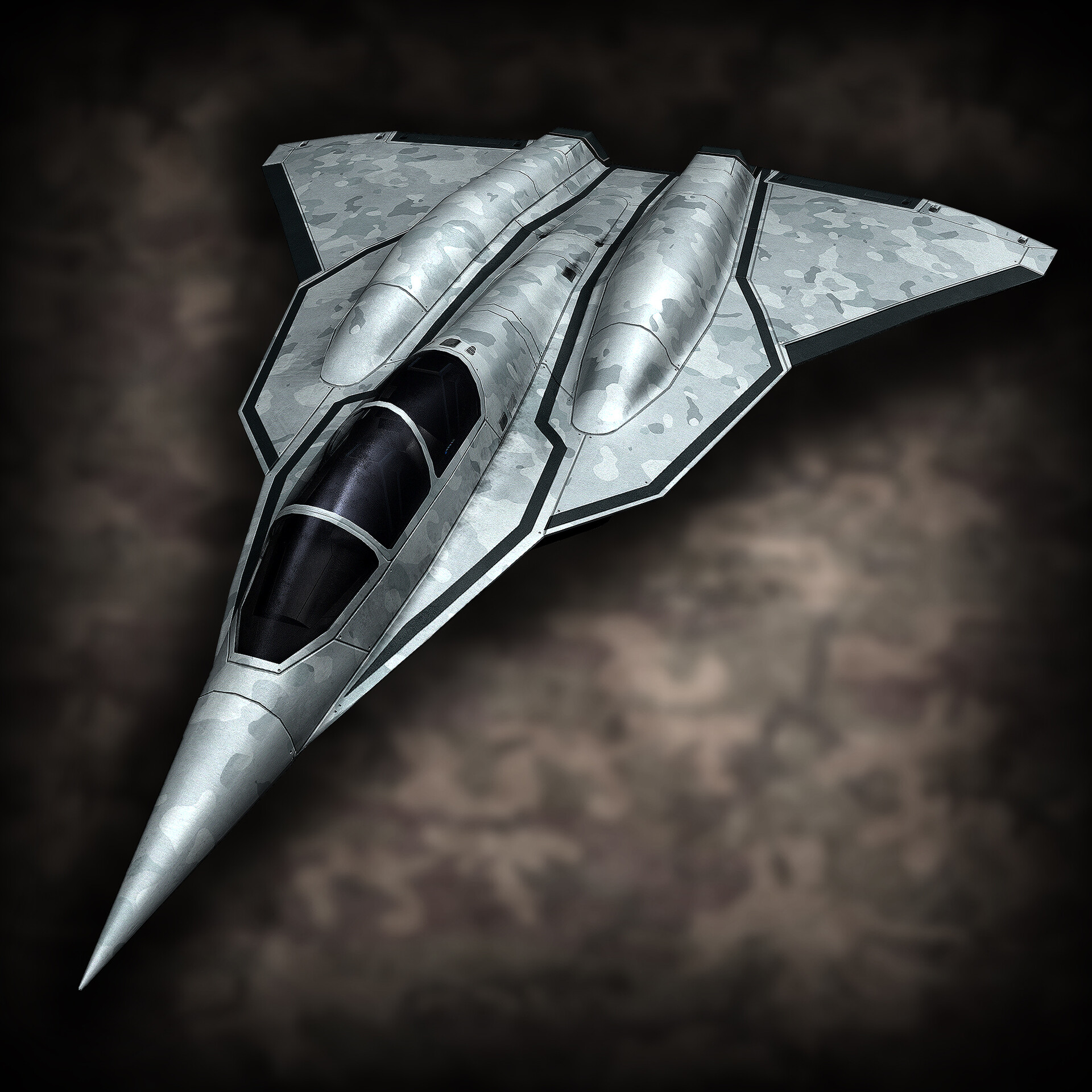 ArtStation - SCAF Fighter jet