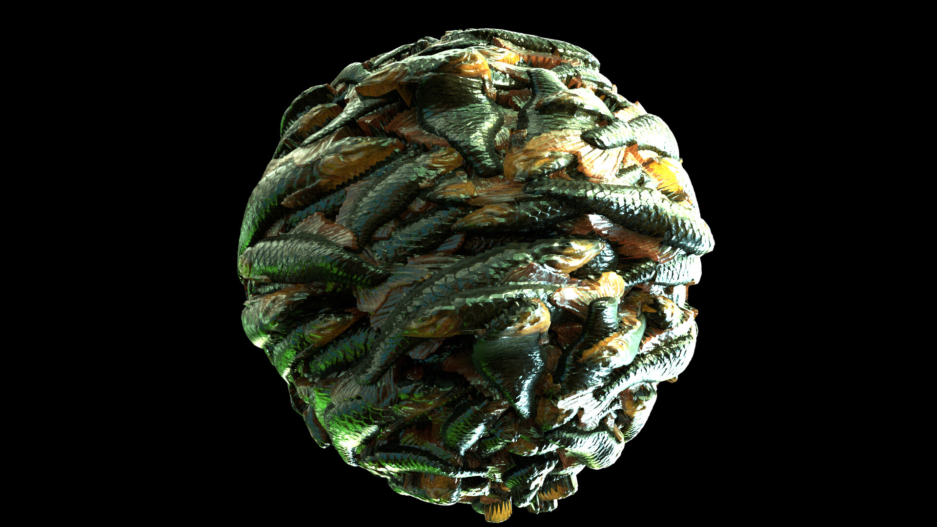 ArtStation - Fish pile shader