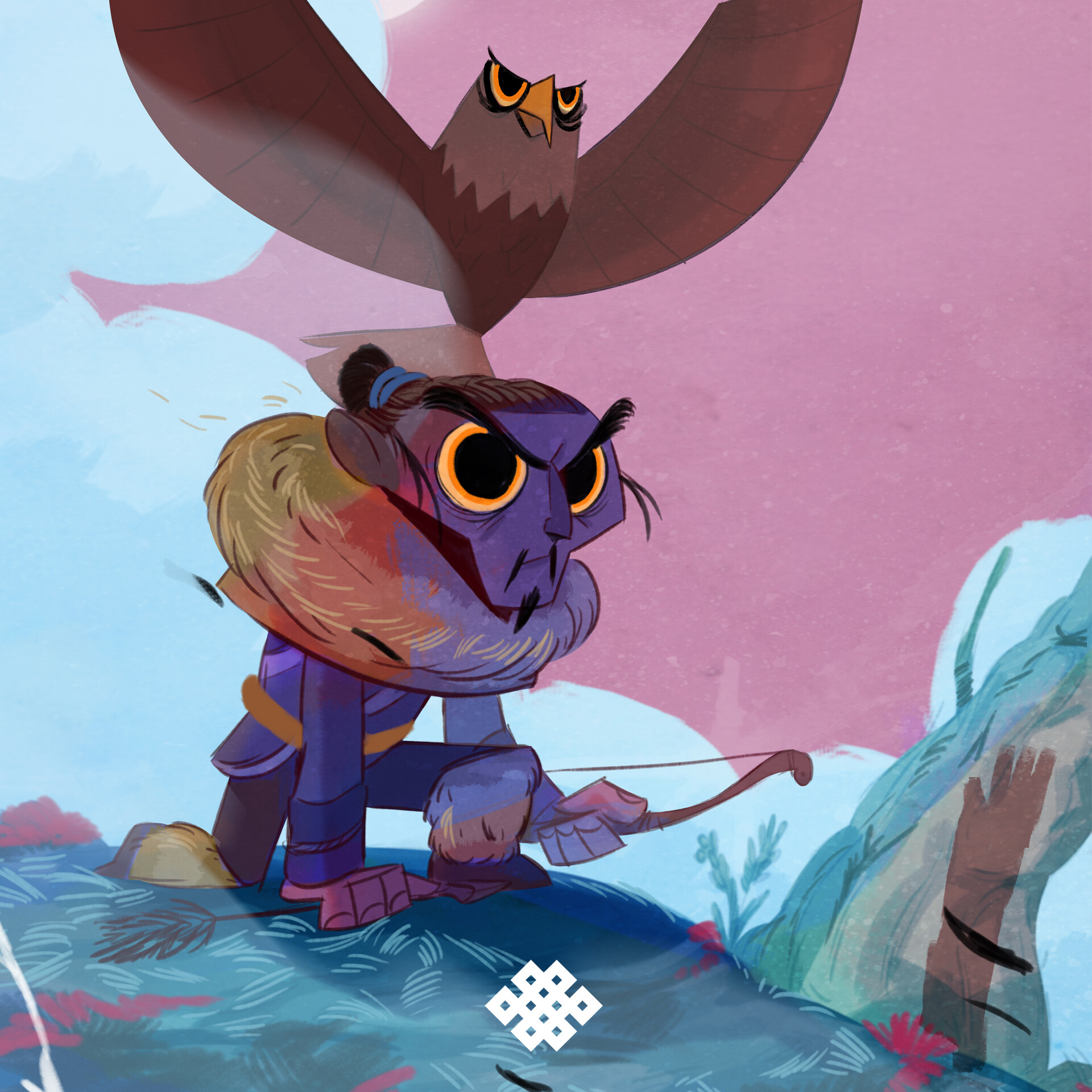 ArtStation - MONGOLIAN EAGLE HUNTER