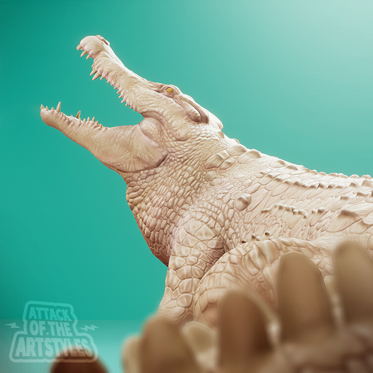 ArtStation - Crocodile