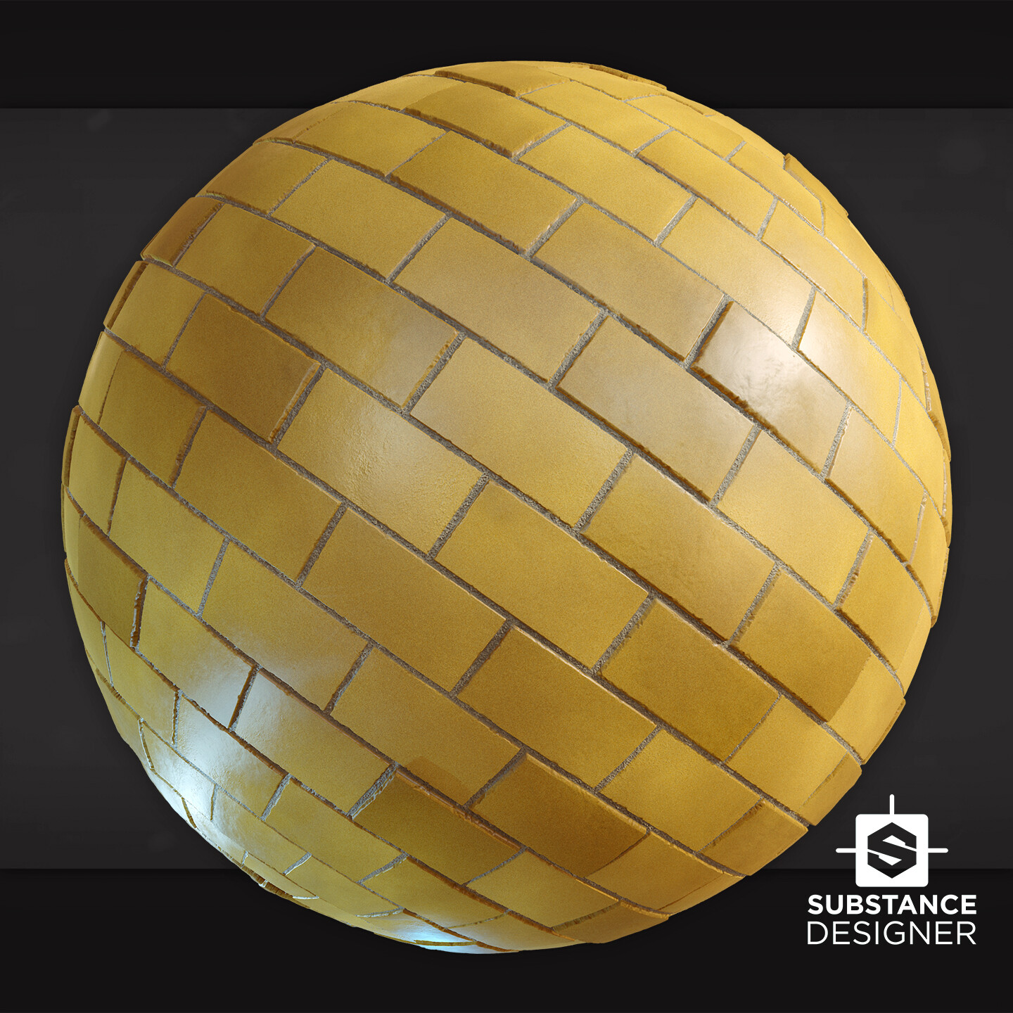 ArtStation - Smooth Stone Brick Wall