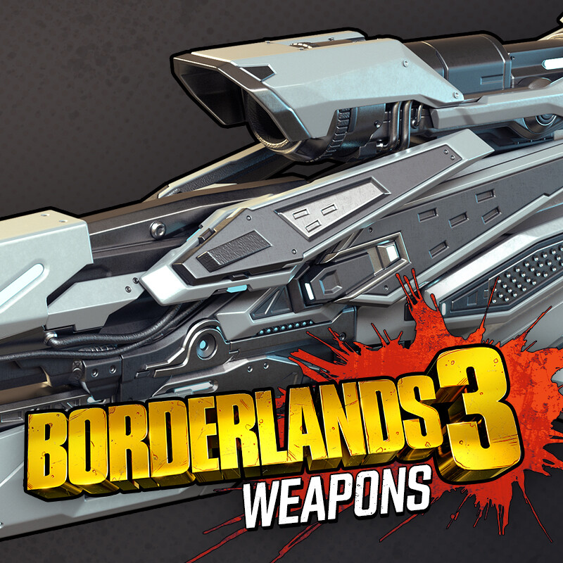 ArtStation - Borderlands 3 - Hyperion Sniper Rifle - HP