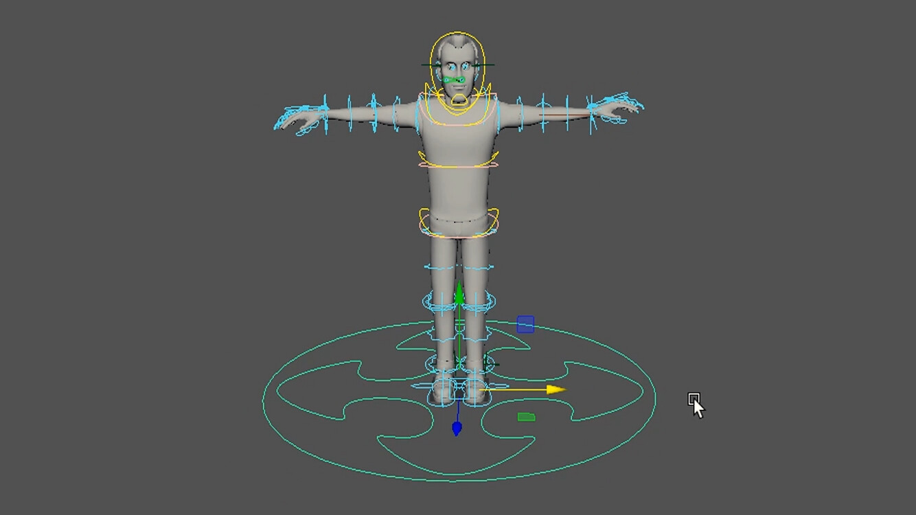 ArtStation - 3D Rigging - Character Rig