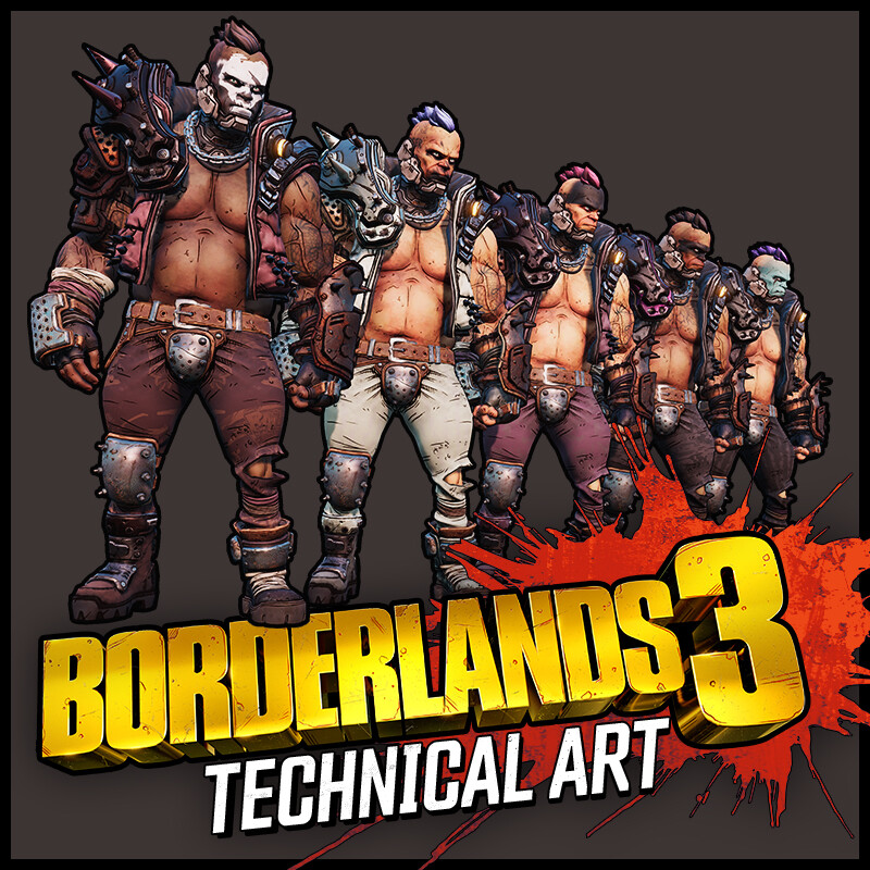 ArtStation - NPC/Enemy Material Randomization