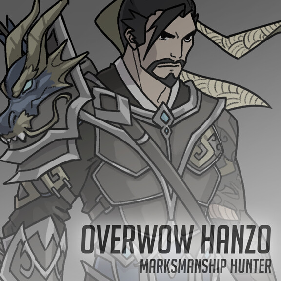 ArtStation - OverWoW Hanzo