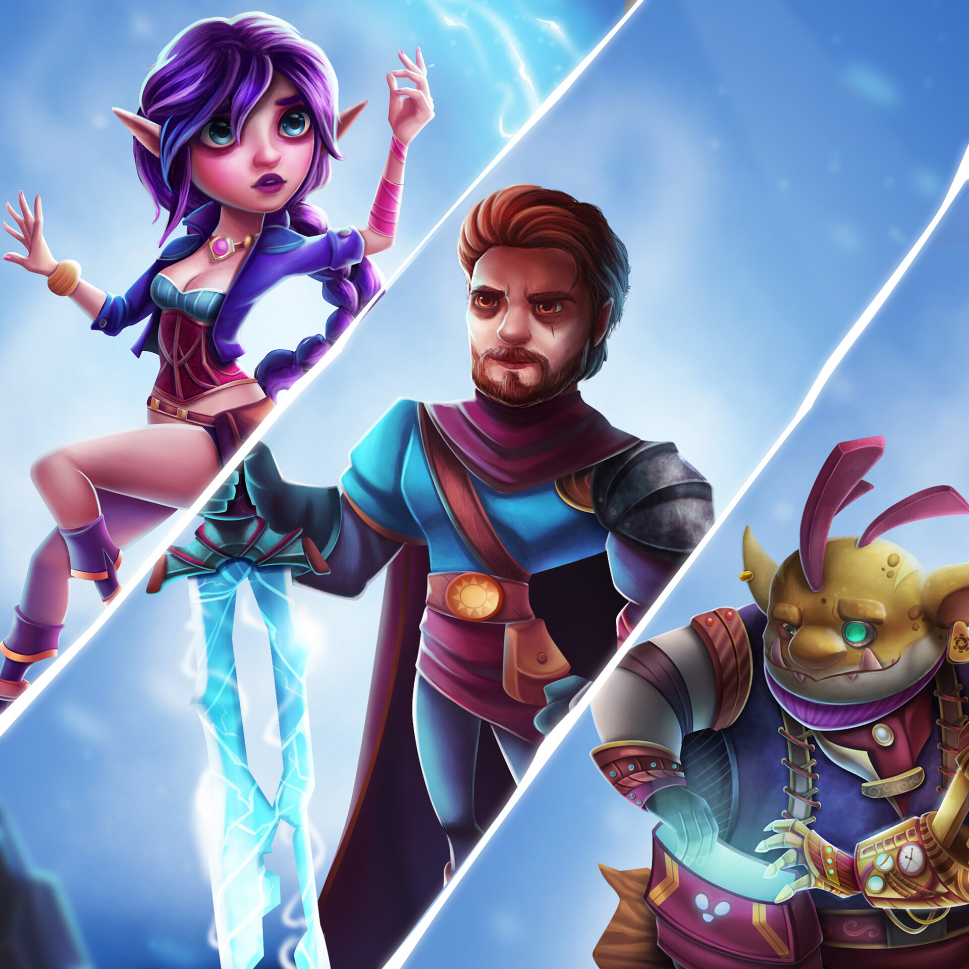 ArtStation - Board game characters pt2