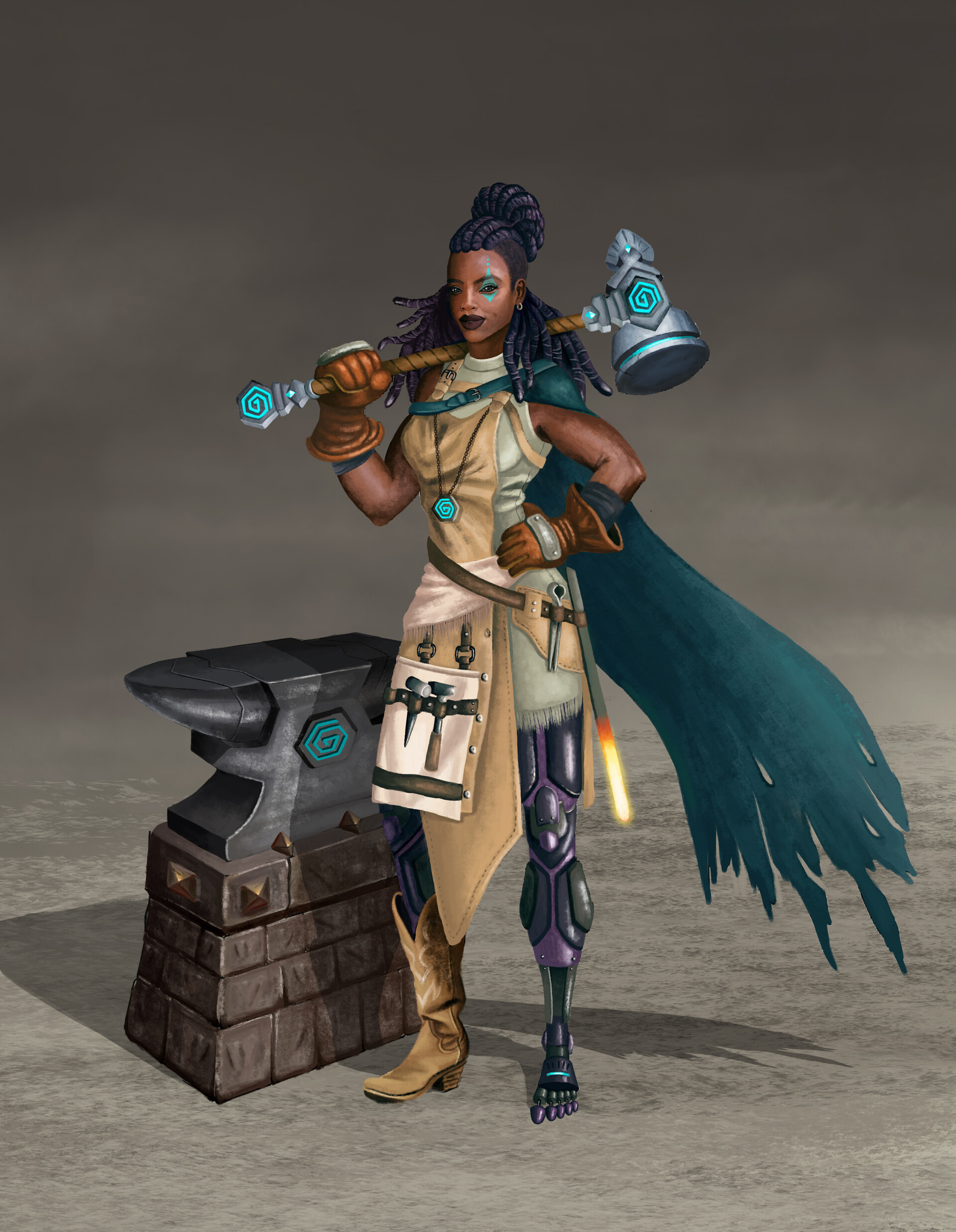 ArtStation - BLACKSMITH - Character design