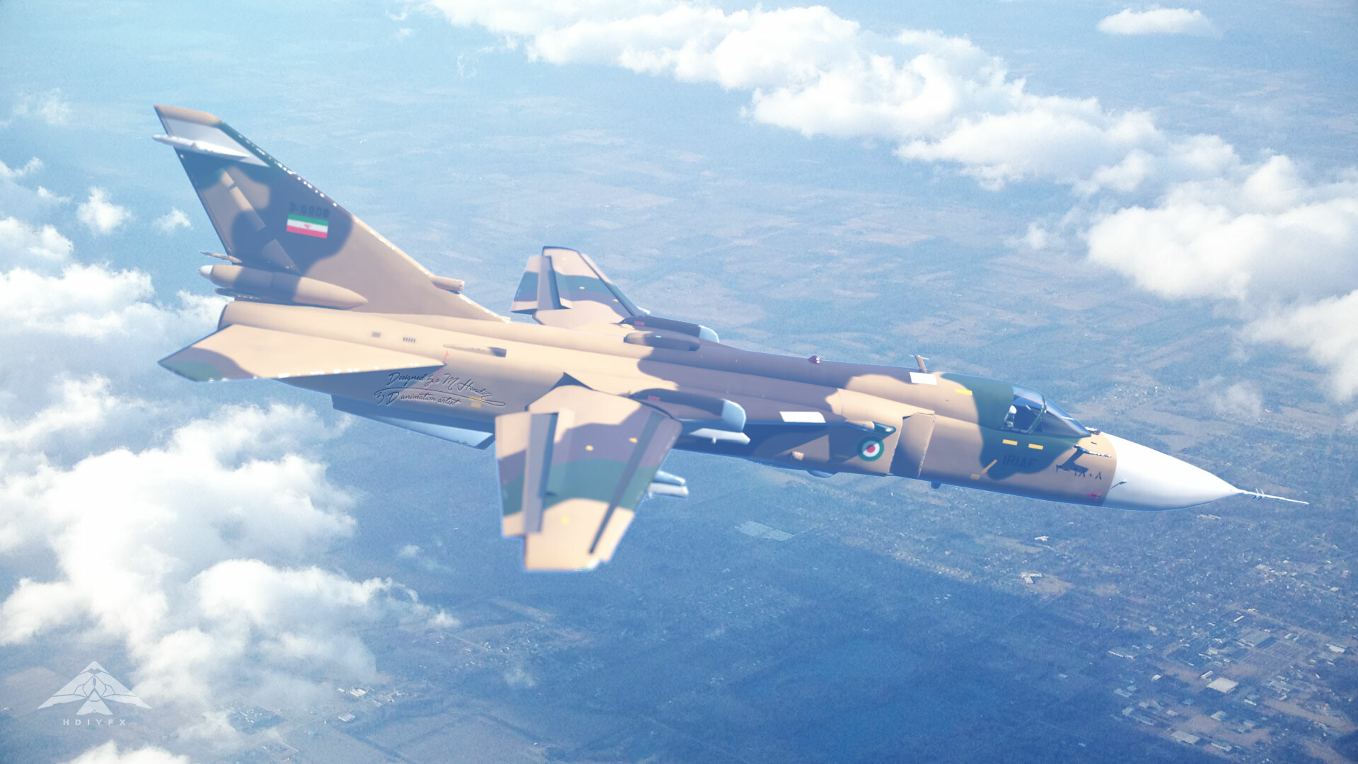 ArtStation - Sukhoi Su-24 Fencer