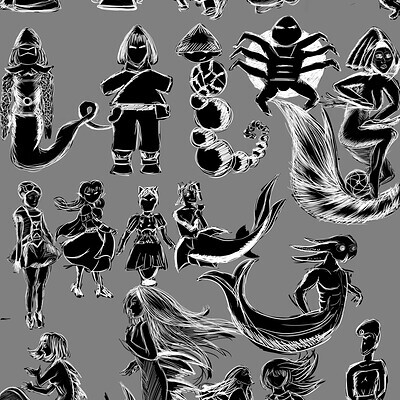 ArtStation - IMS305 Basic Silhouettes