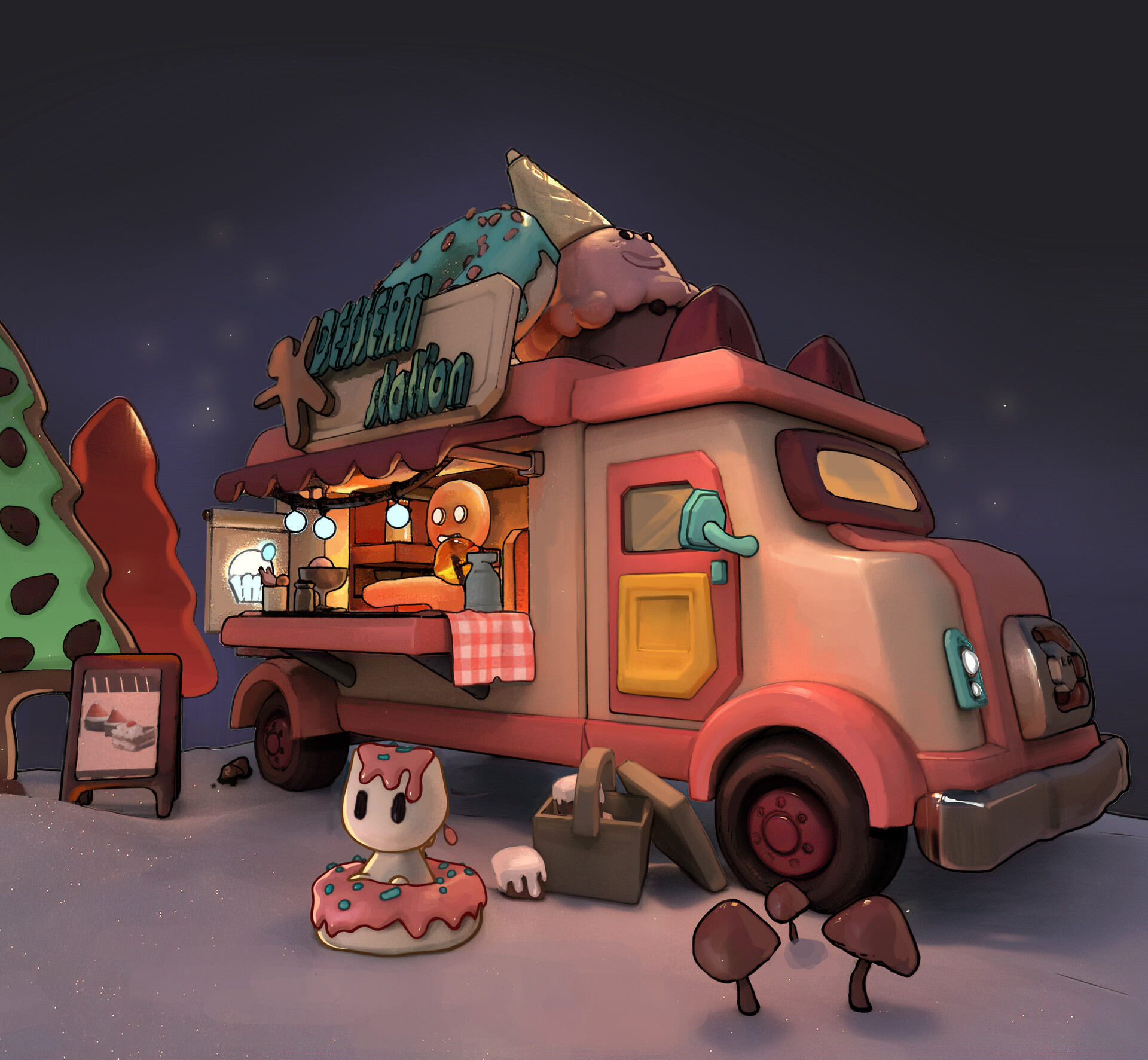 ArtStation - Donut Car