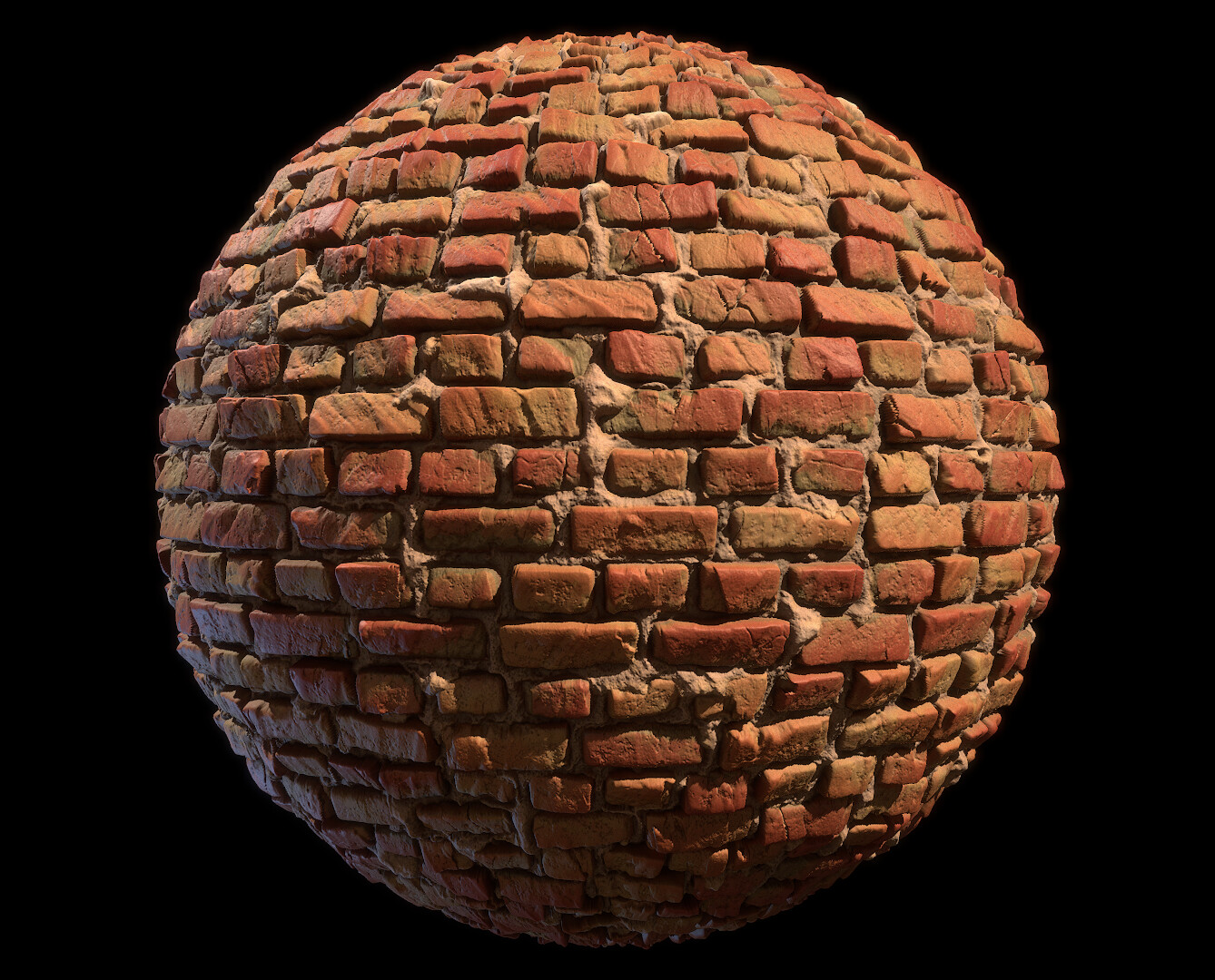 ArtStation - Brick Material Study