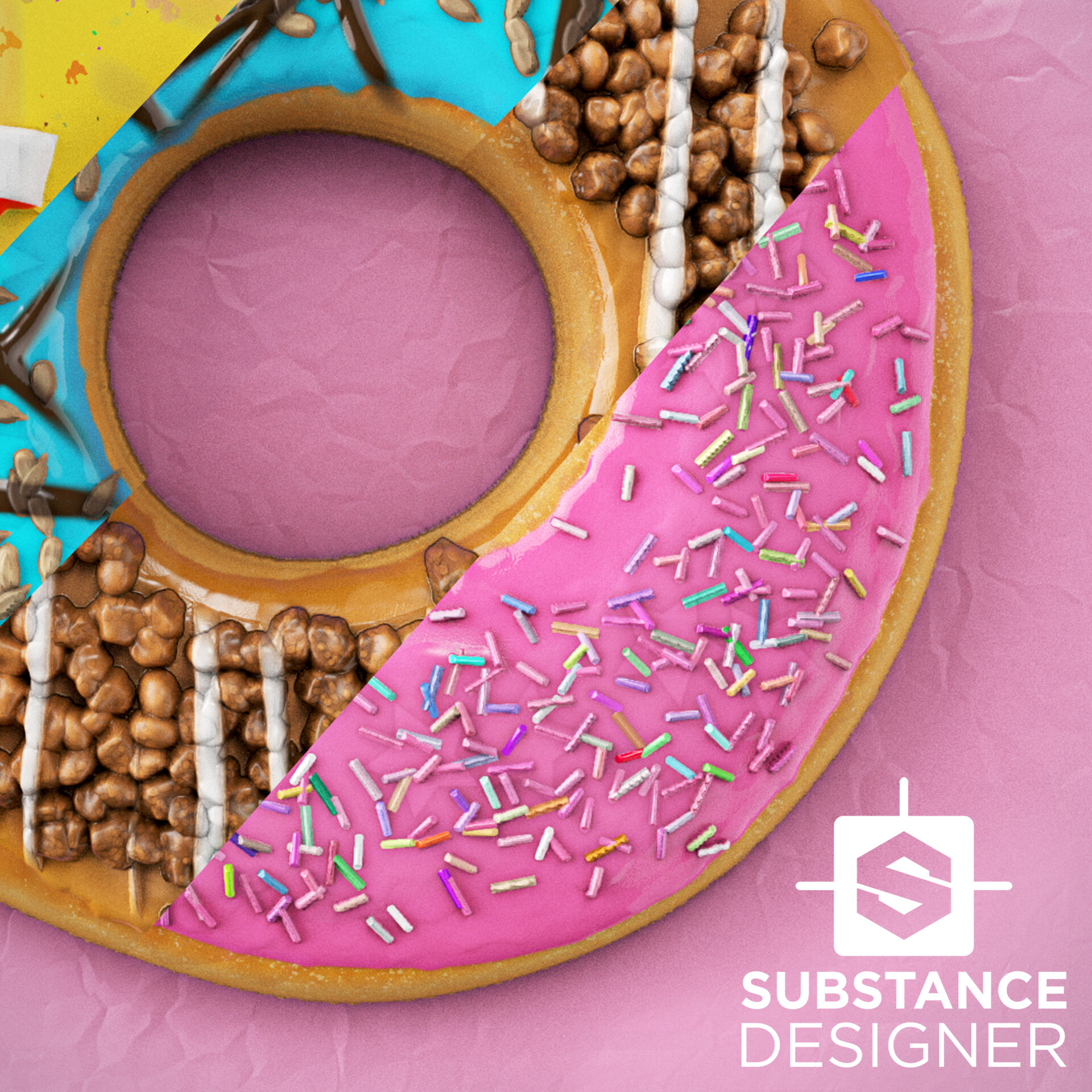 ArtStation - Donuts-Subtance Designer