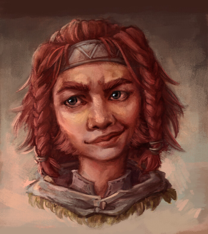 ArtStation - Dnd Character Portrait