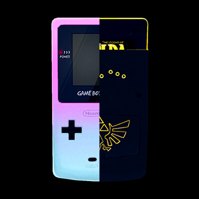 ArtStation - [Challenge] - GameBoy Color