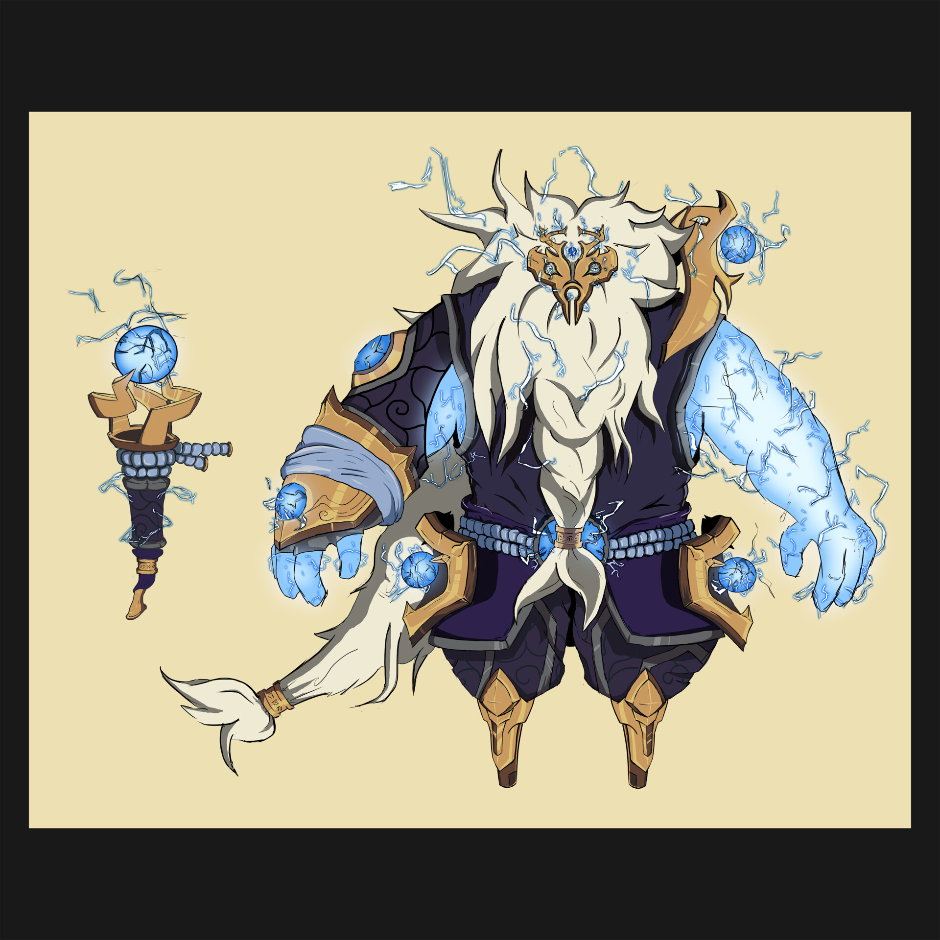 ArtStation - Bard skin concept