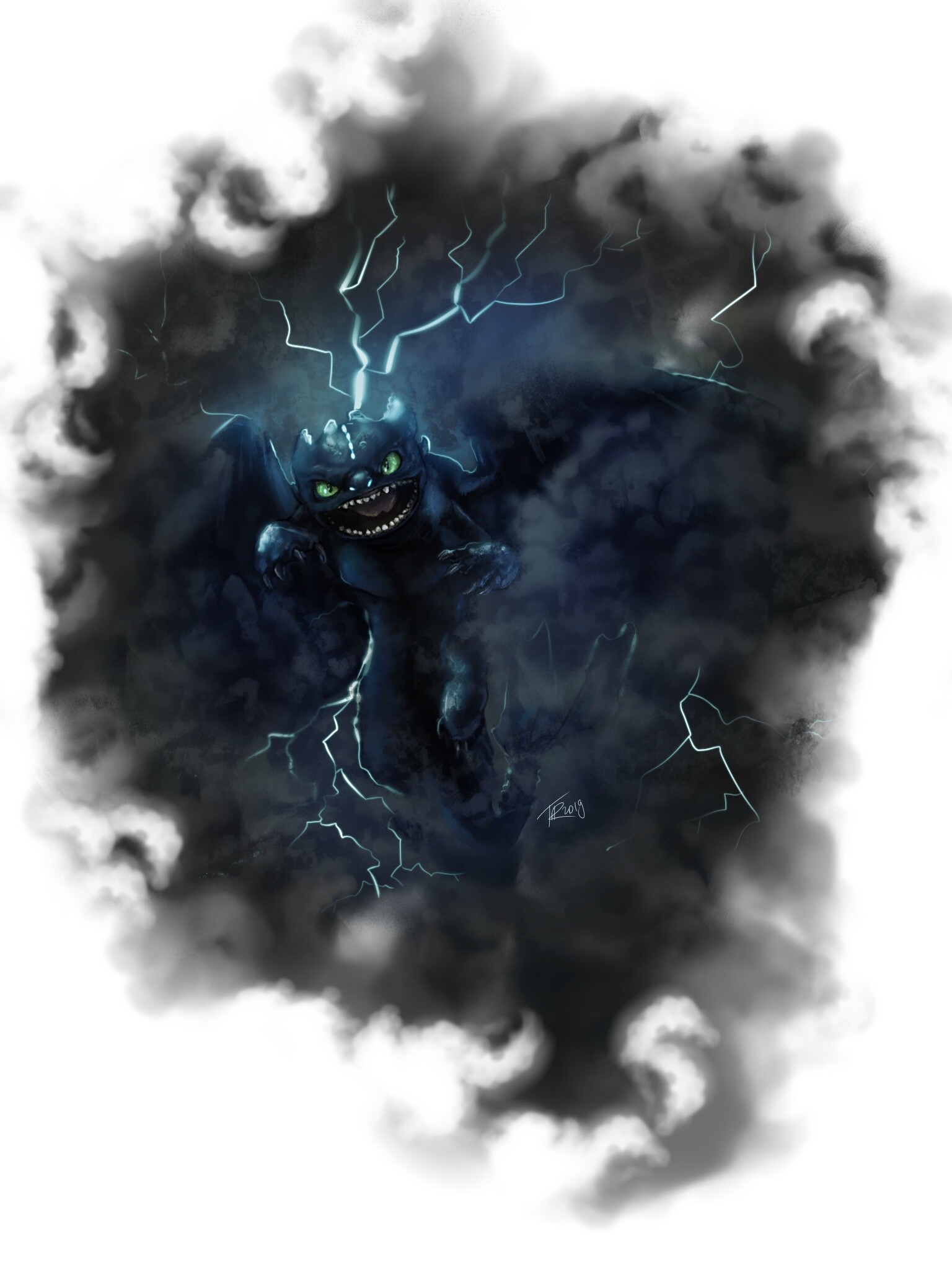 ArtStation - Toothless