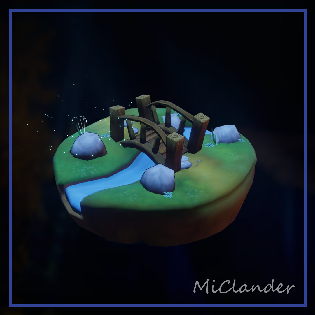 ArtStation - Road to the Elf_forest