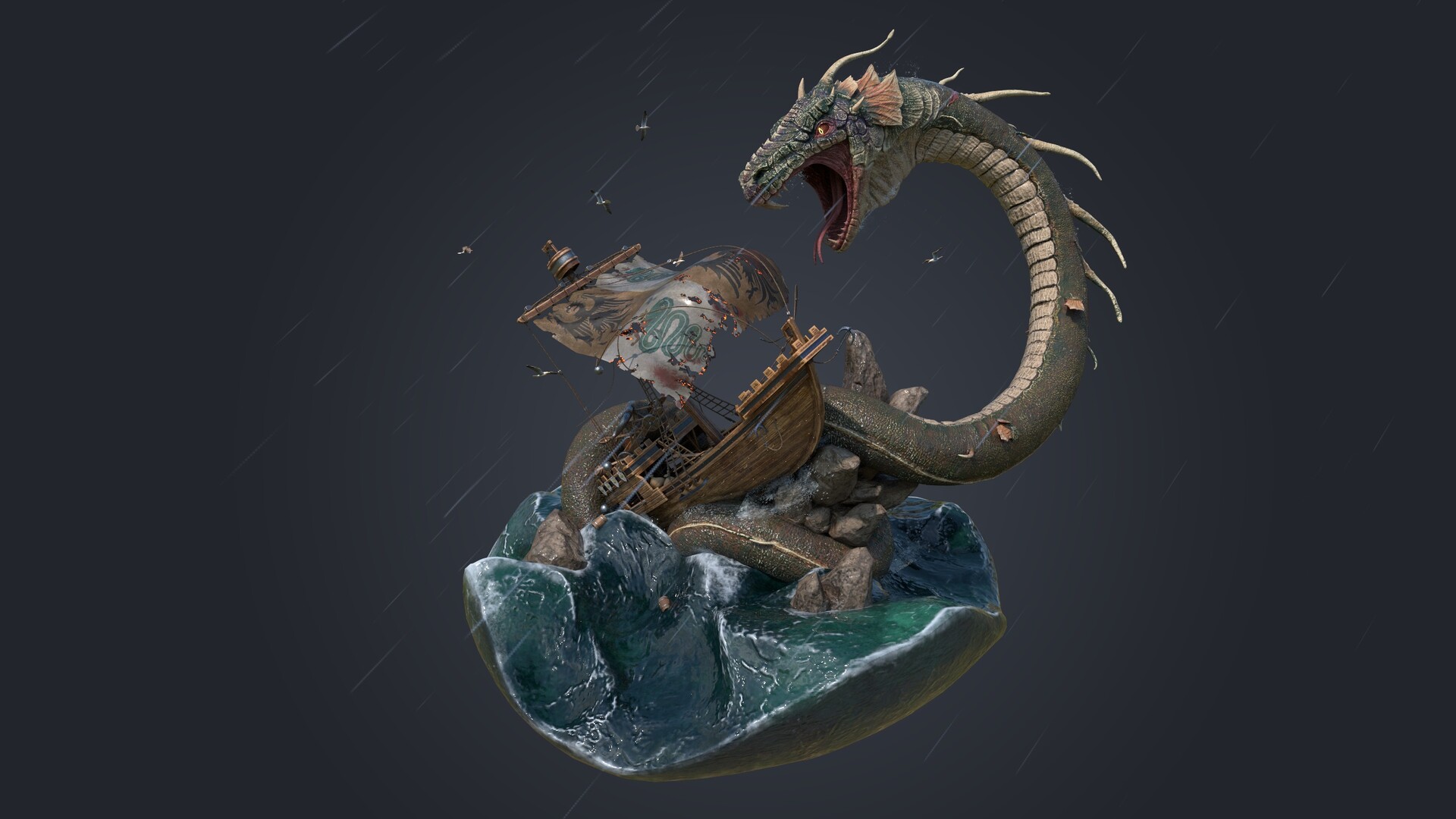 ArtStation - PBR Scene practice