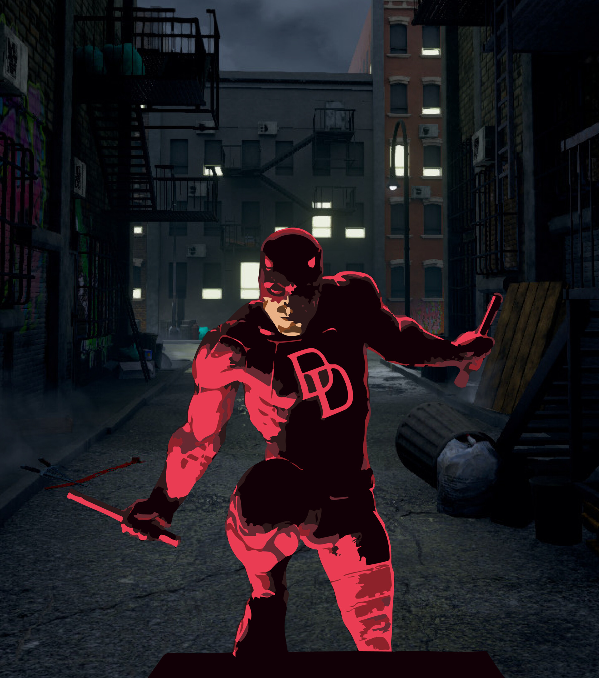 ArtStation - Daredevil Illustrator