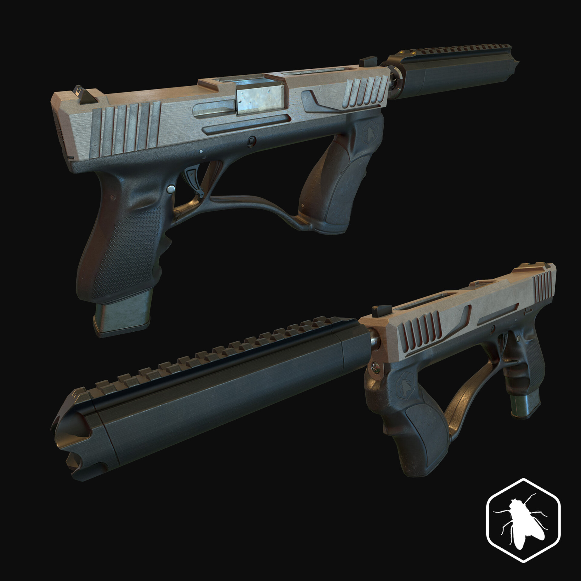 ArtStation - Glock concept