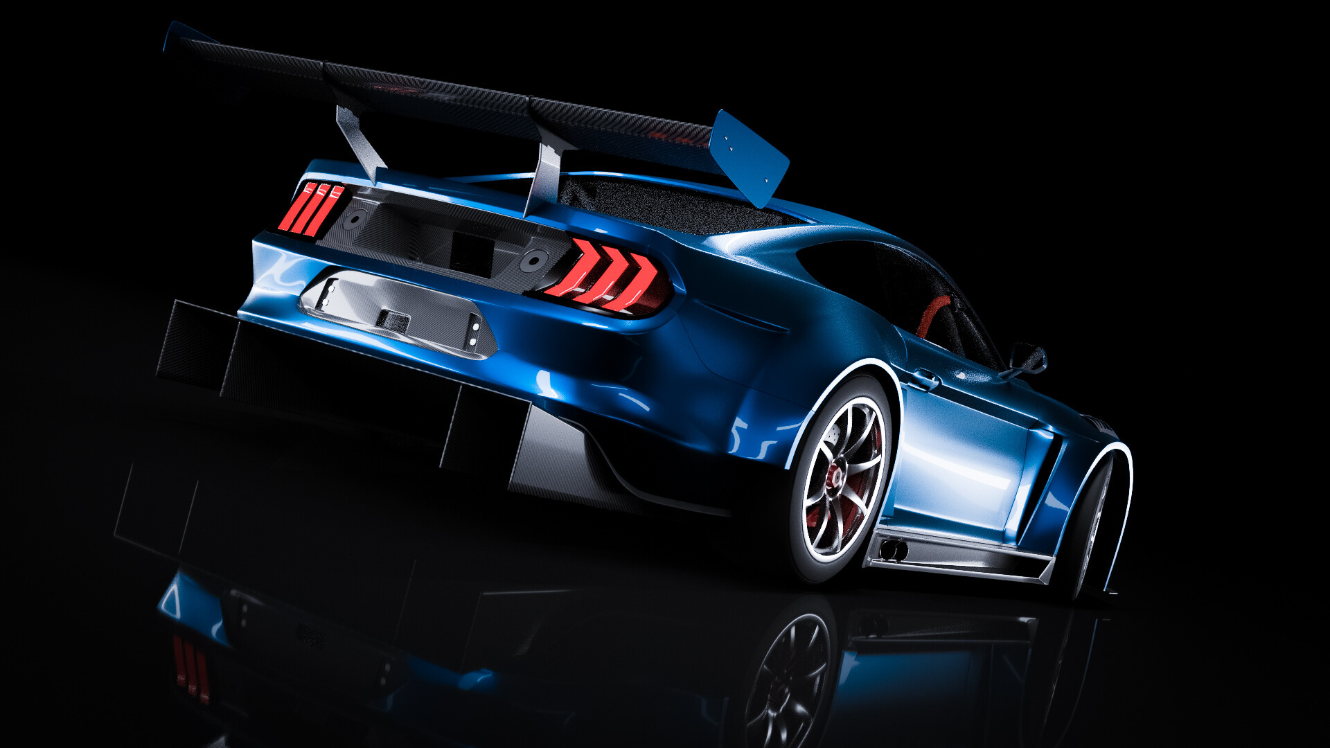 ArtStation - MARC Cars Gen II Mustang Model