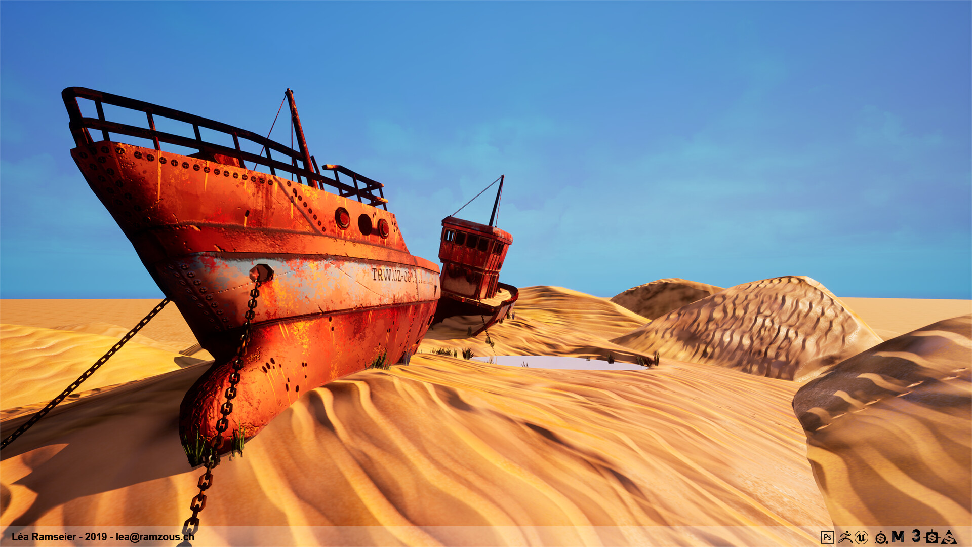 ArtStation - TRW.UZ-001- Diploma Project