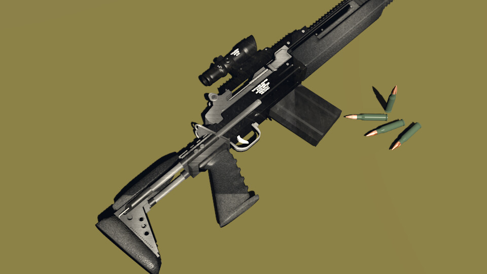 ArtStation - M14EBR