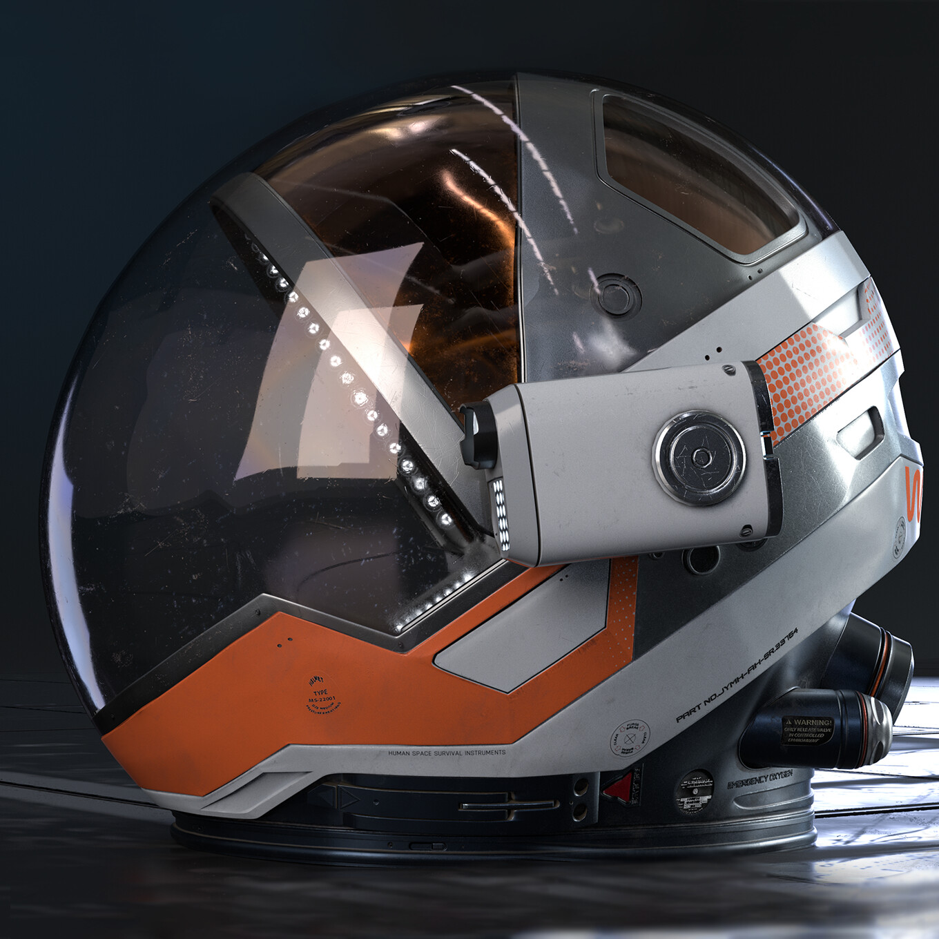 ArtStation - The Martian Helmet - personal project