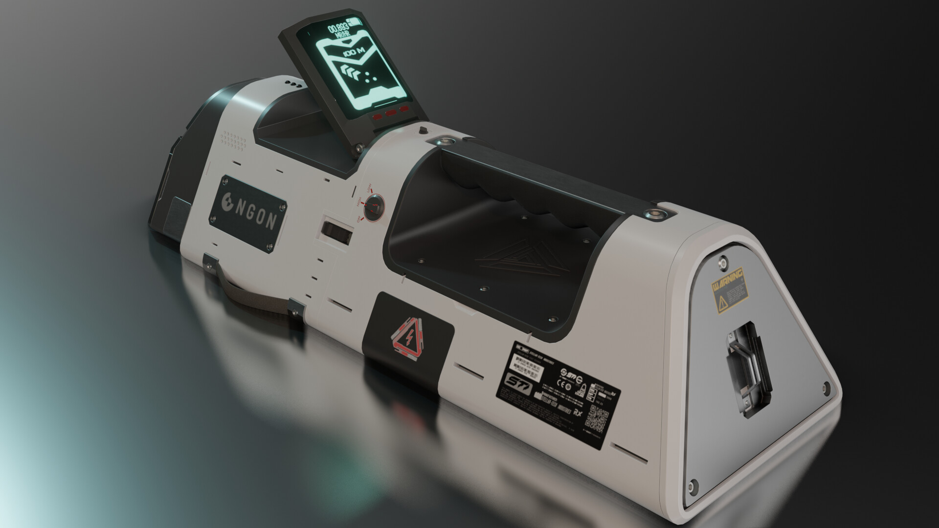 ArtStation - Radiation Detector/ Locator Device