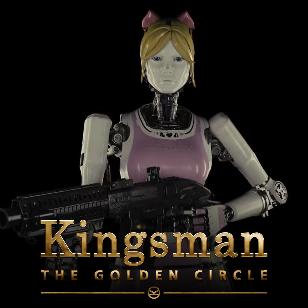 ArtStation - Kingsmen: The Golden Circle - Beauty Bot