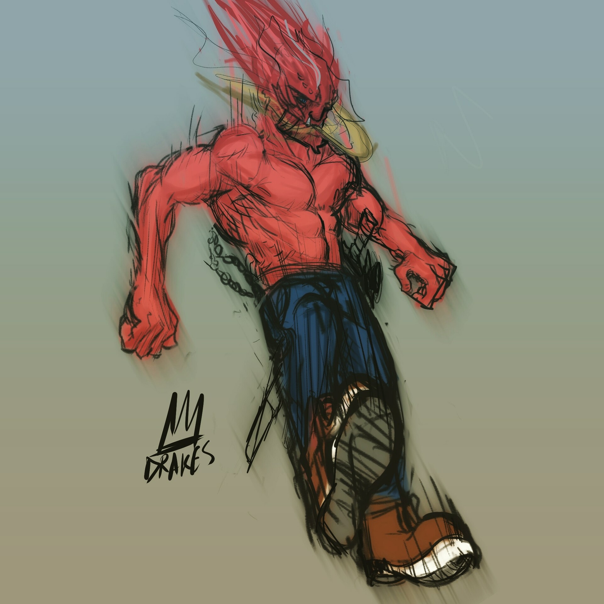 ArtStation - Concept Art - Deamon