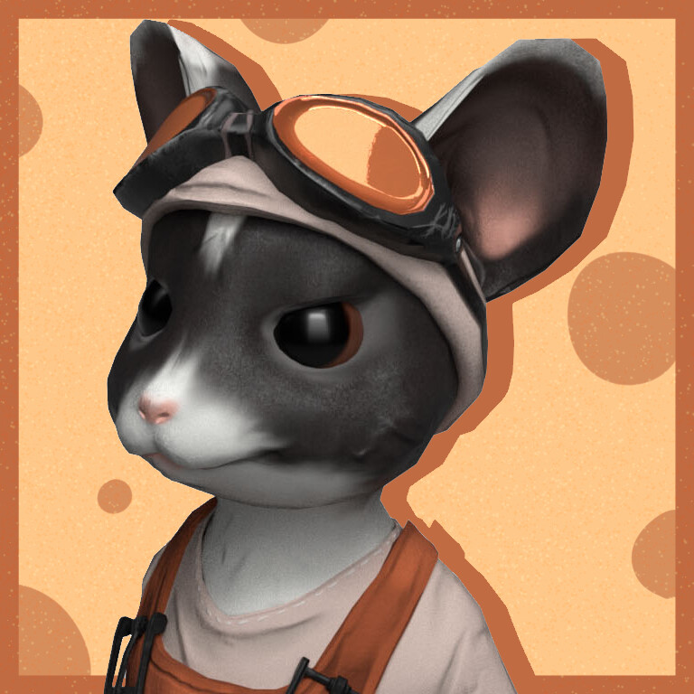 ArtStation - 3D Character "Mouse Worker"