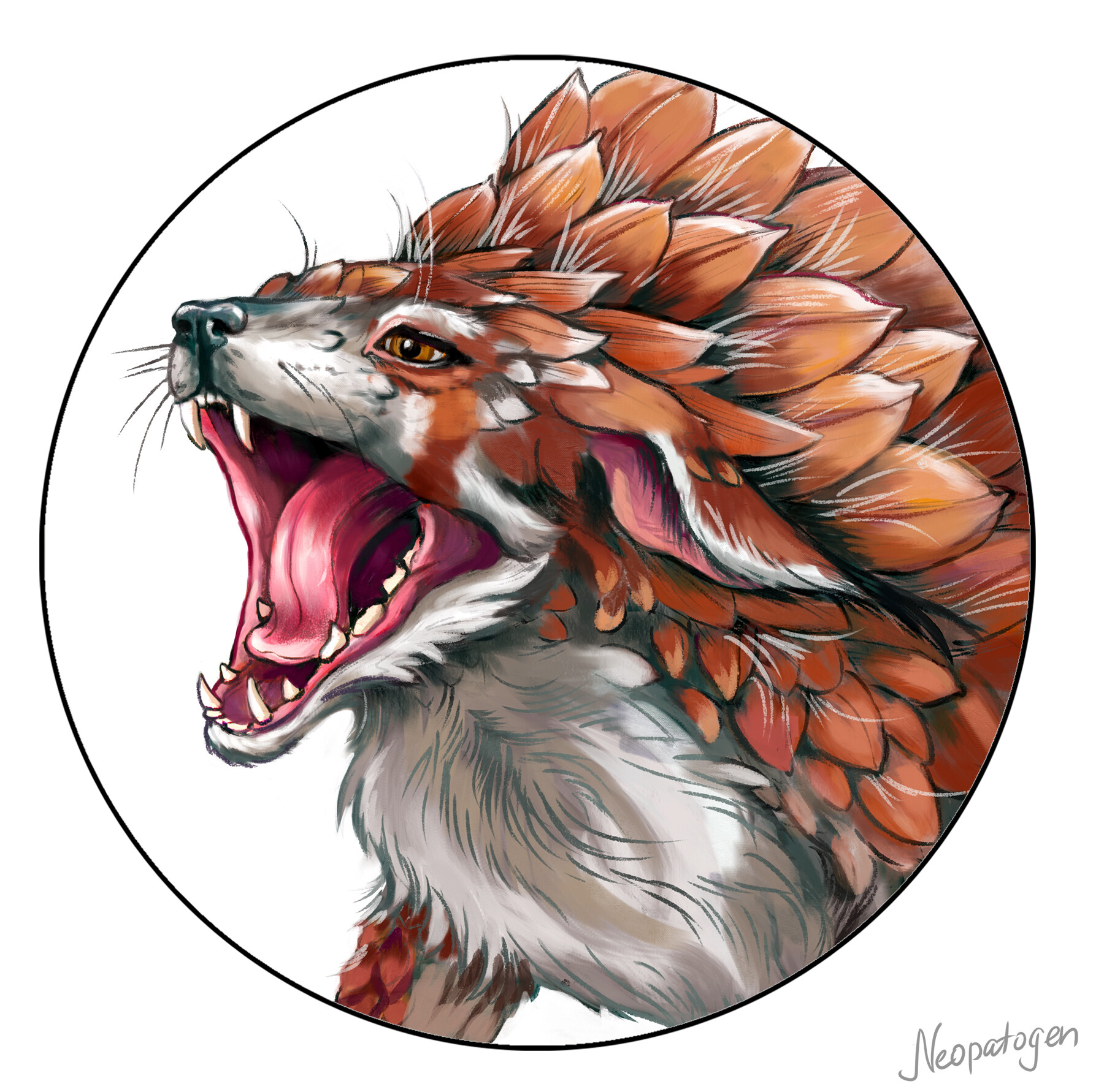 ArtStation - Pangolin fox avatars set