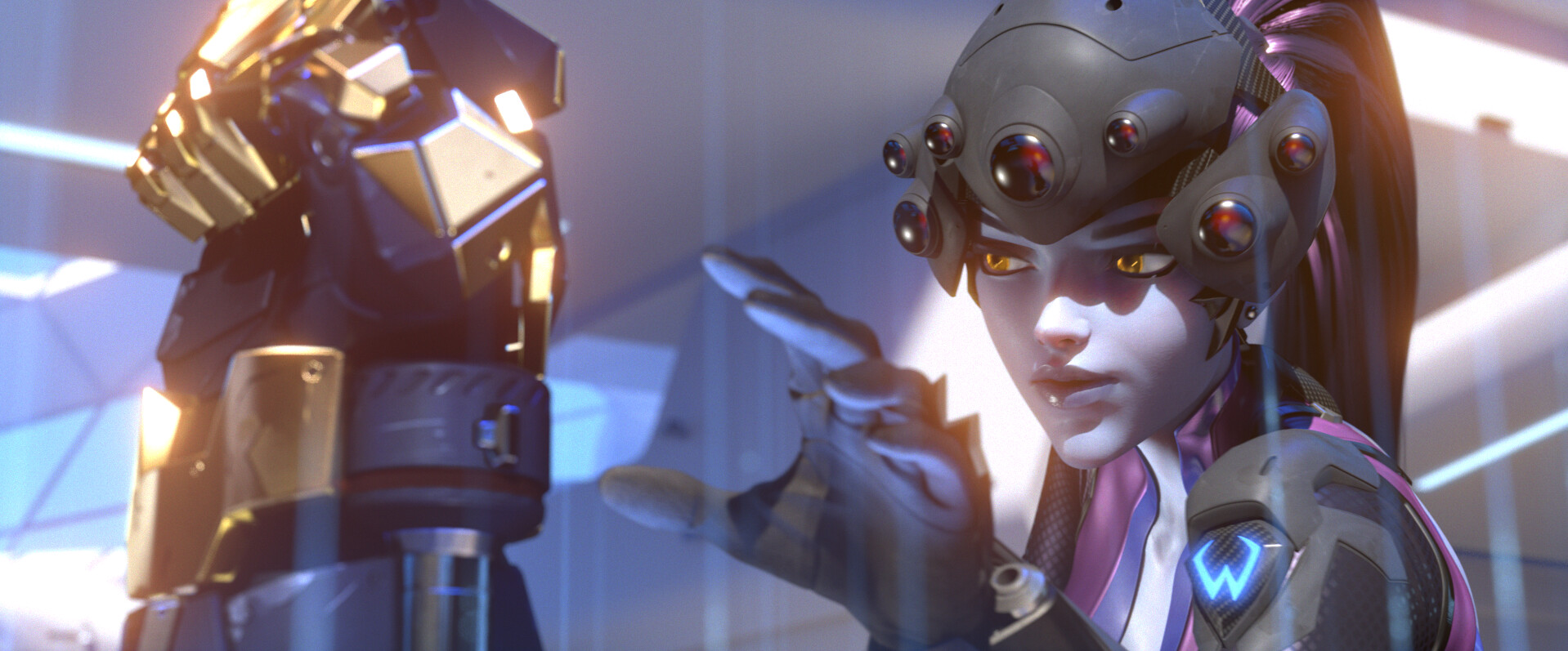 ArtStation - Hair Groom & Sim: Overwatch Anouncement