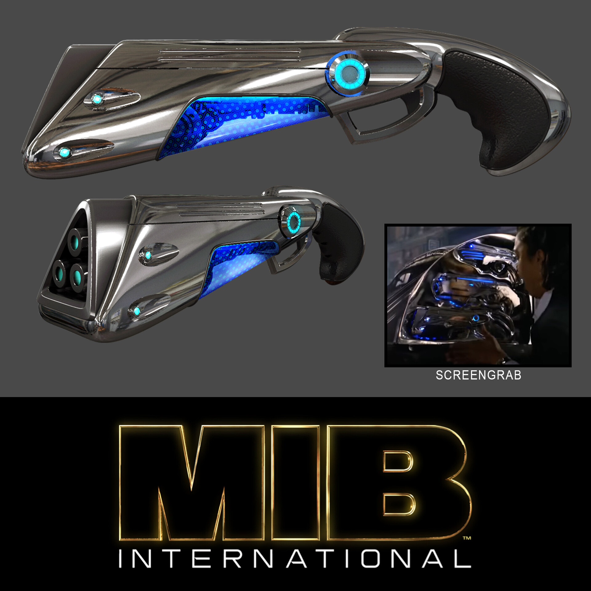 ArtStation - Men in Black: International (gun concepts)