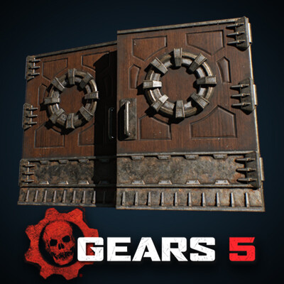 ArtStation - Gears 5: Doors / Sculpt works