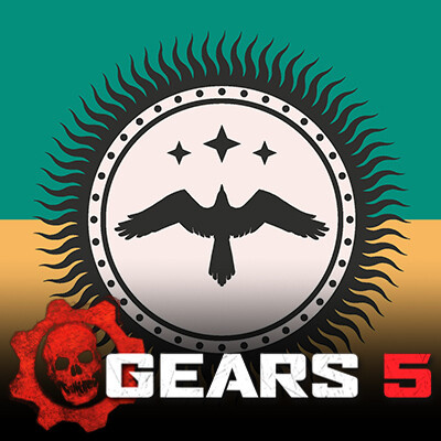 ArtStation - Gears 5 Vasgar Flag Collectible