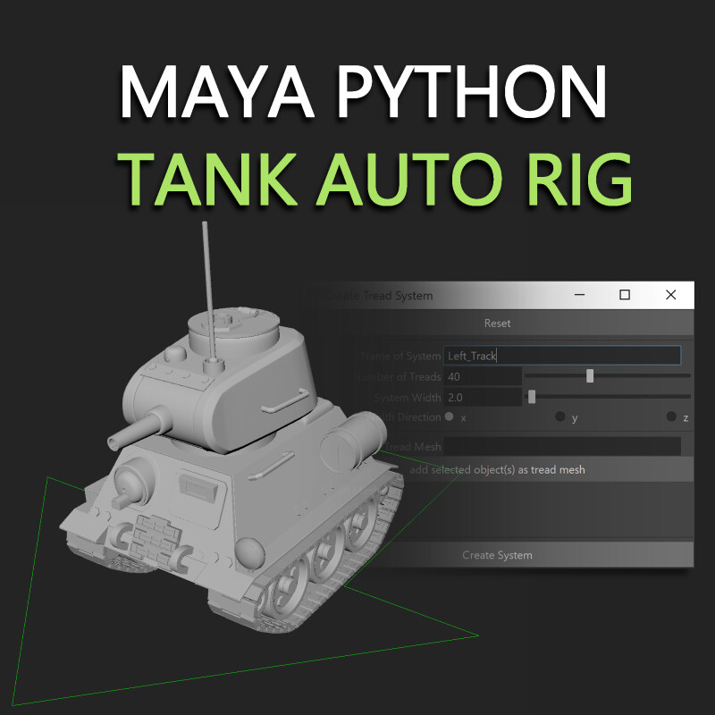 ArtStation - Auto Tank Rig