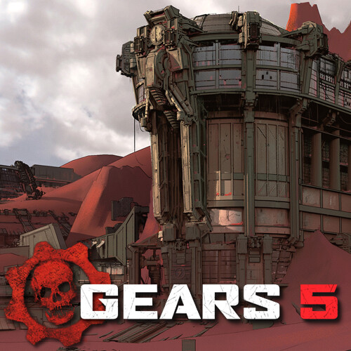 ArtStation - Gears 5 -ATF building