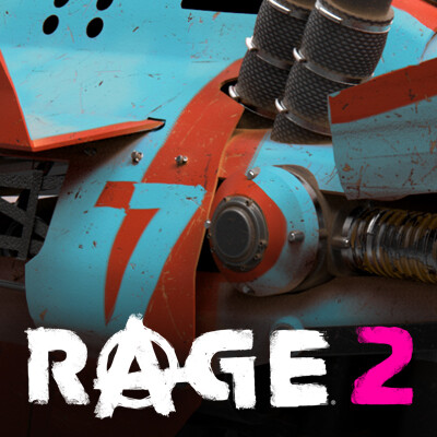 ArtStation - RAGE 2 - Race Car