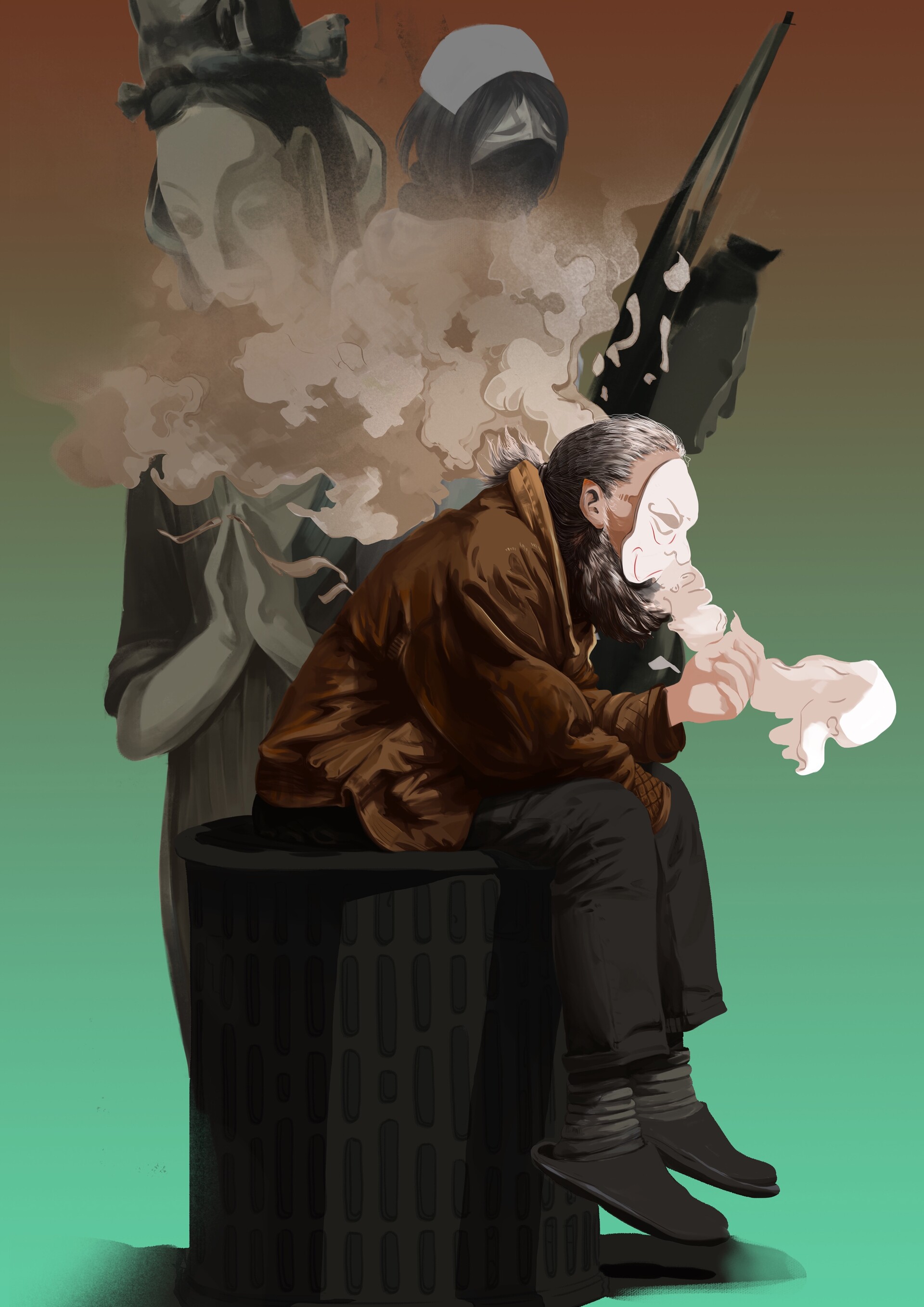 ArtStation - Smoker