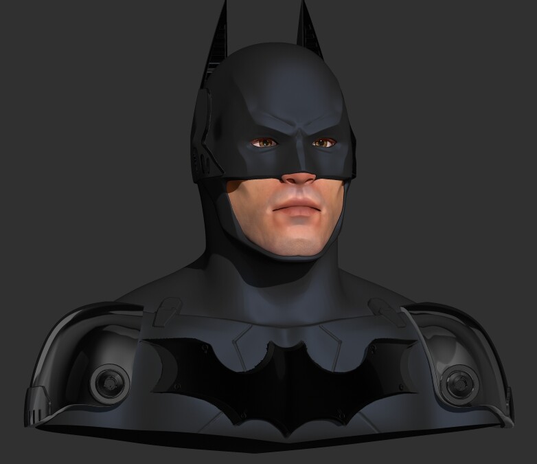 ArtStation - Step by step sculpting of Batman