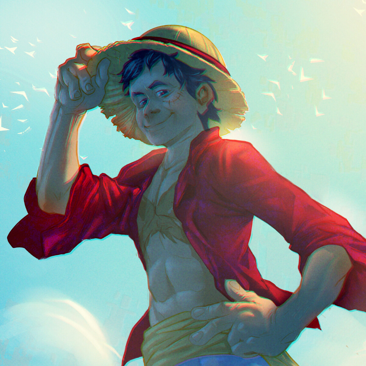 ArtStation - Monkey D. Luffy