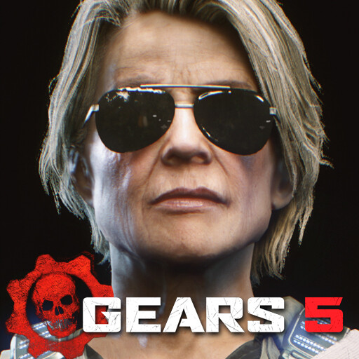 ArtStation - Gears 5 - Sarah Connor