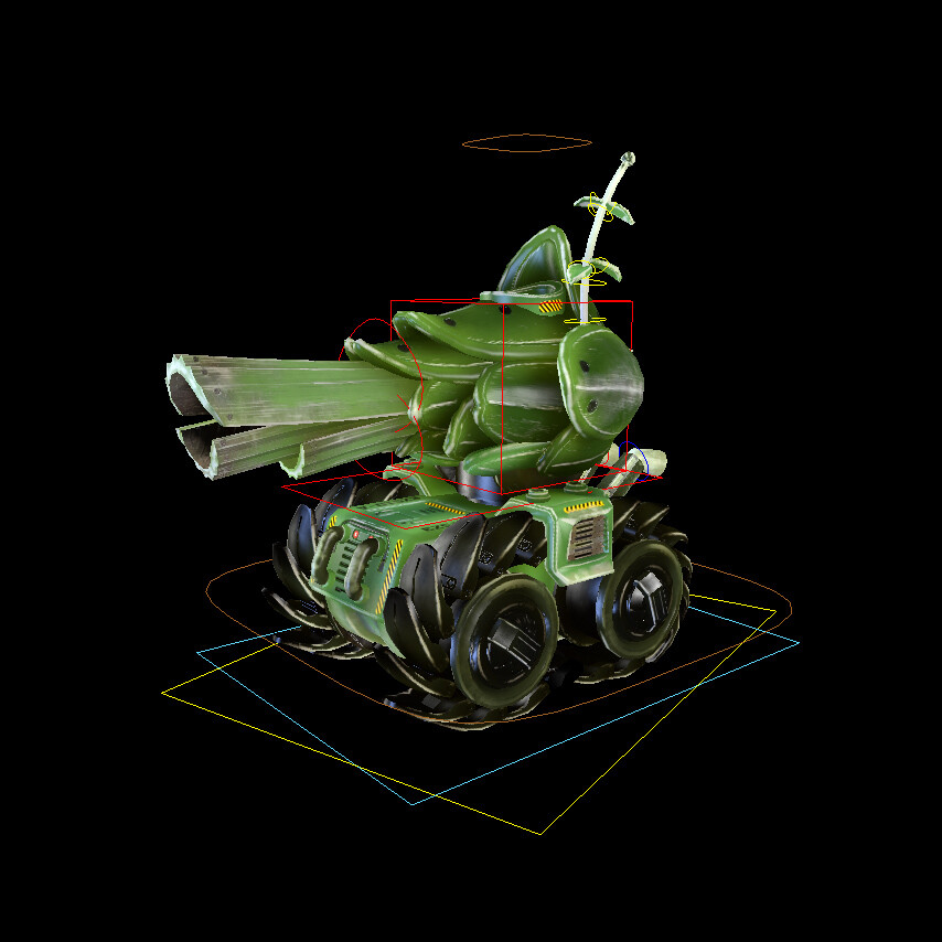 ArtStation - Tank rigging