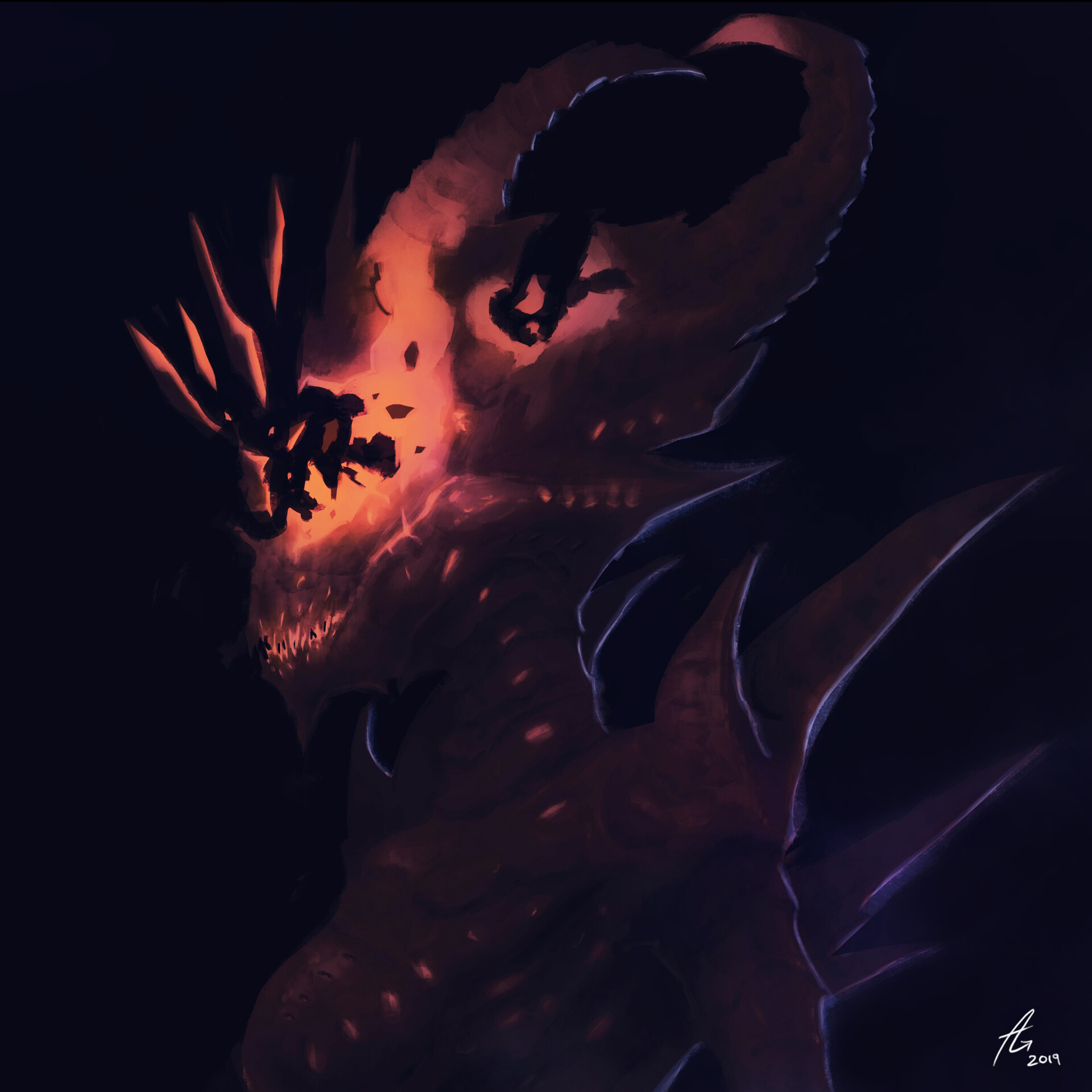 ArtStation - Cracked head