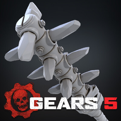 ArtStation - Gears 5 - Breaker Mace