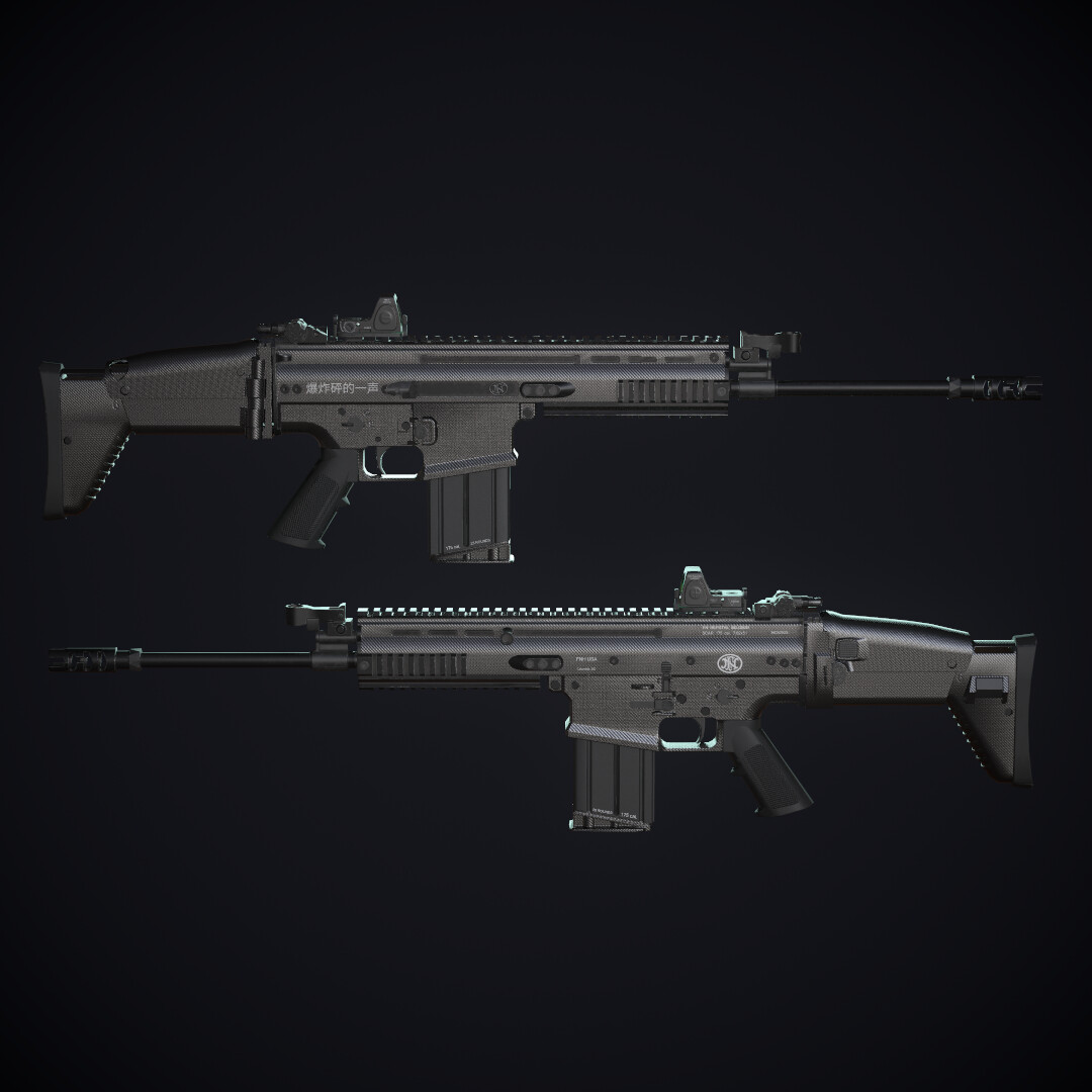 ArtStation - FN Scar-H