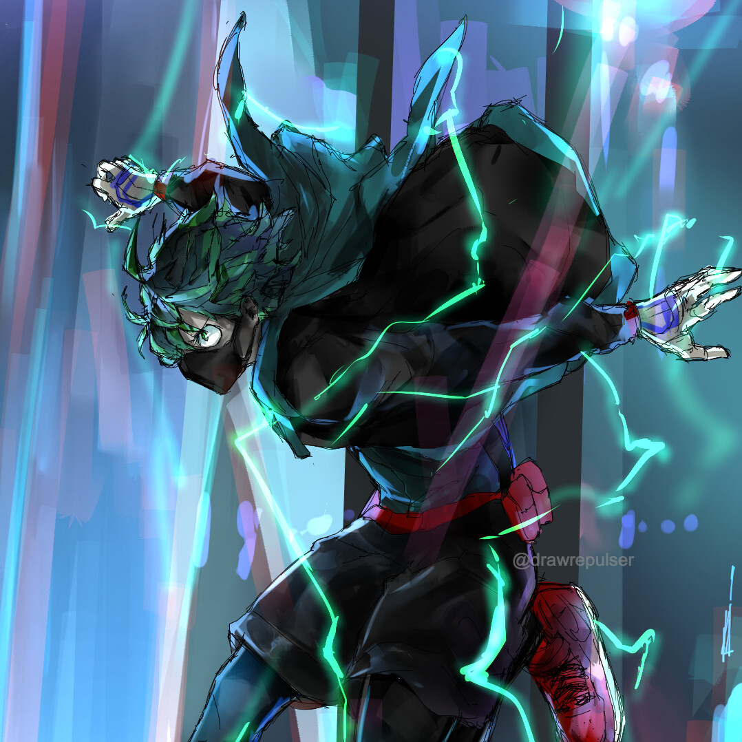 ArtStation - What's Up Danger? Deku ver.