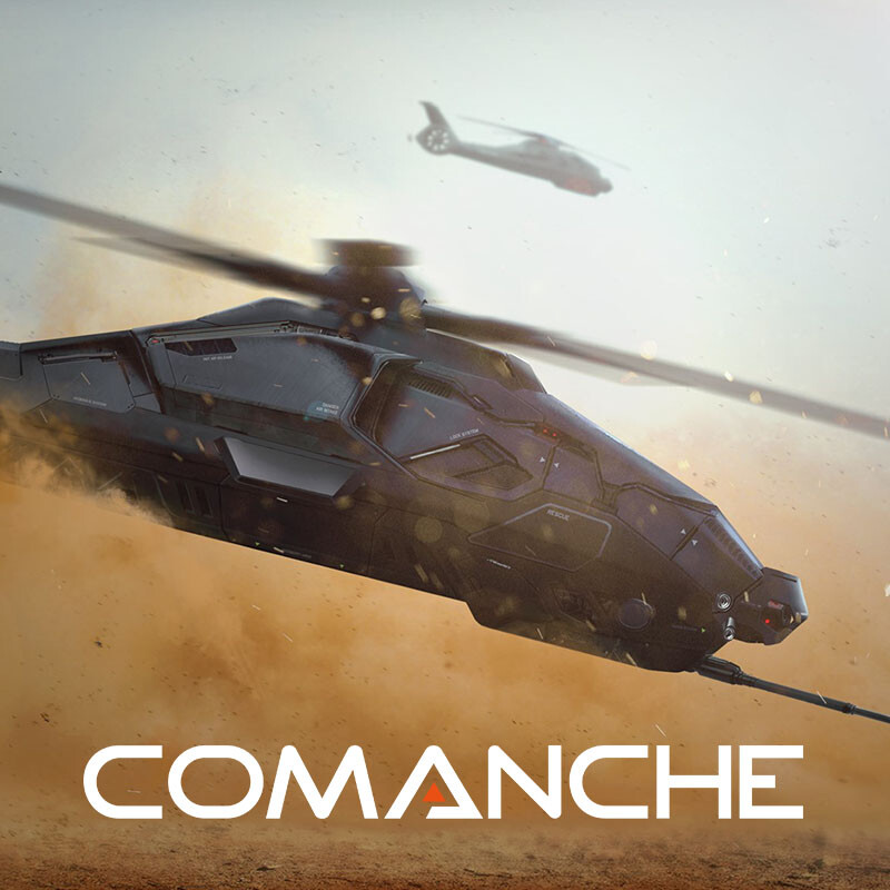 ArtStation - Comanche - Key Art